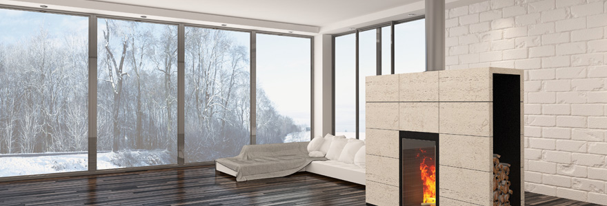 La cheminée à insert : économique et bonne pour la planète